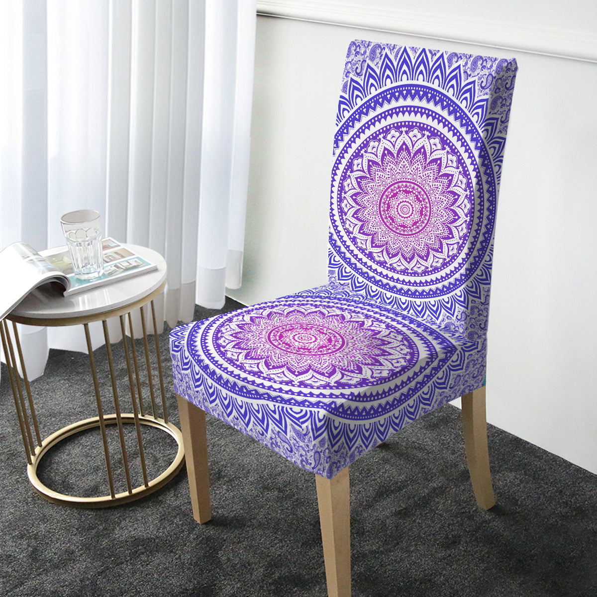 Pink Ombre Chair Cover Set | Bohemian Vibes Australia